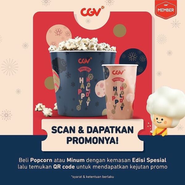 Promo CGV CINEMA – BELI POPCORN ATAU MINUMAN KEMASAN EDISI SPESIAL BISA DAPAT KEJUTAN PROMO ...